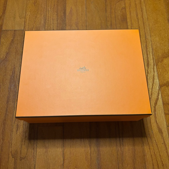 Hermes | Other | Hermes Box With Original Tissue Paper Ties And 2 Dust ...